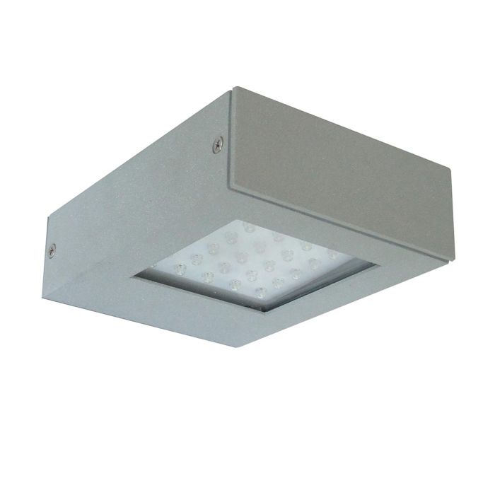 Beta Above Door Light - Matt Silver | Elstead Lighting