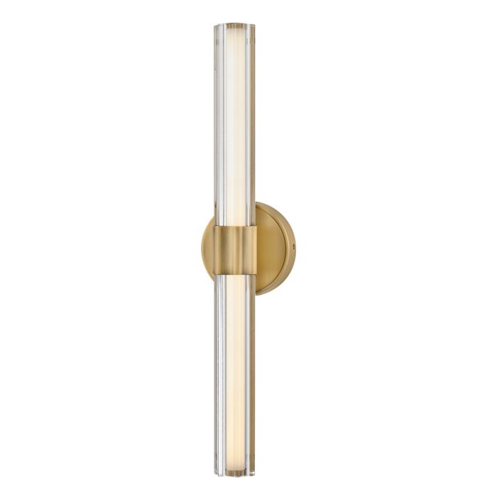 Georgette Medium LED Wall Light - LED2 - Lacquered Brass | Elstead Lighting