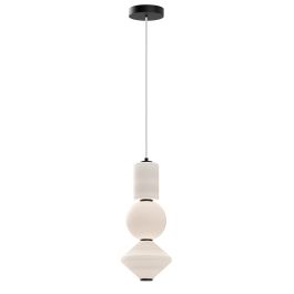 Alora Mood Bijou LED Pendant - Matte Black | Elstead Lighting