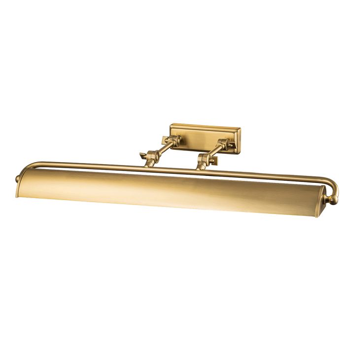 Winchfield 4lt Large Picture Light - Aged Brass | Elstead Lighting ...